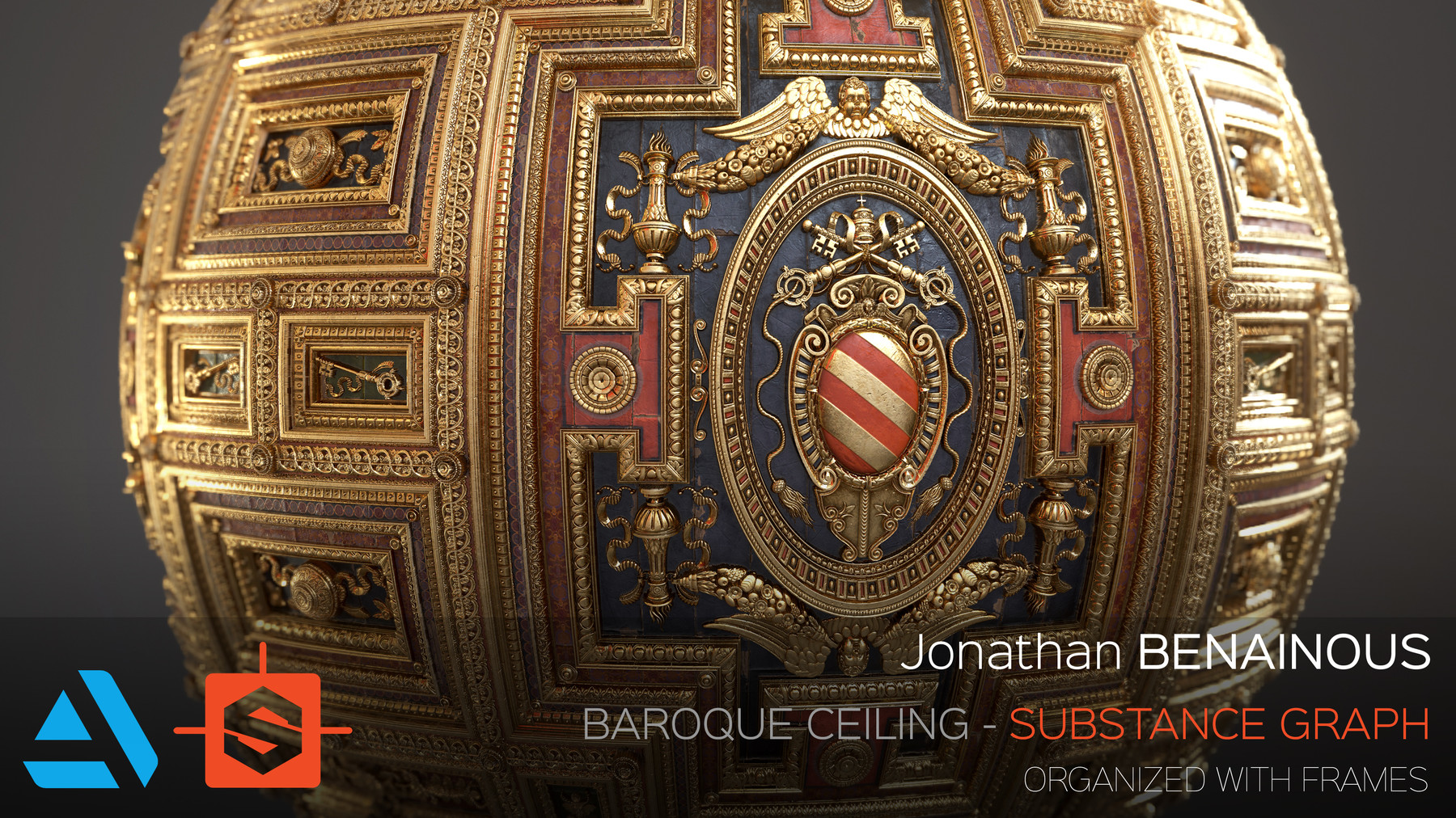 ArtStation - Substance - Baroque Ceiling | Resources